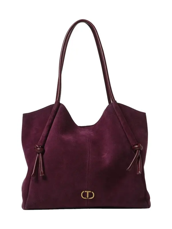 TWINSET Tote Bag - Burgundy