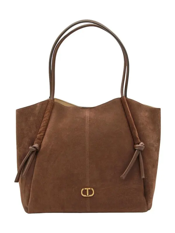 TWINSET Tote Bag - Coffee
