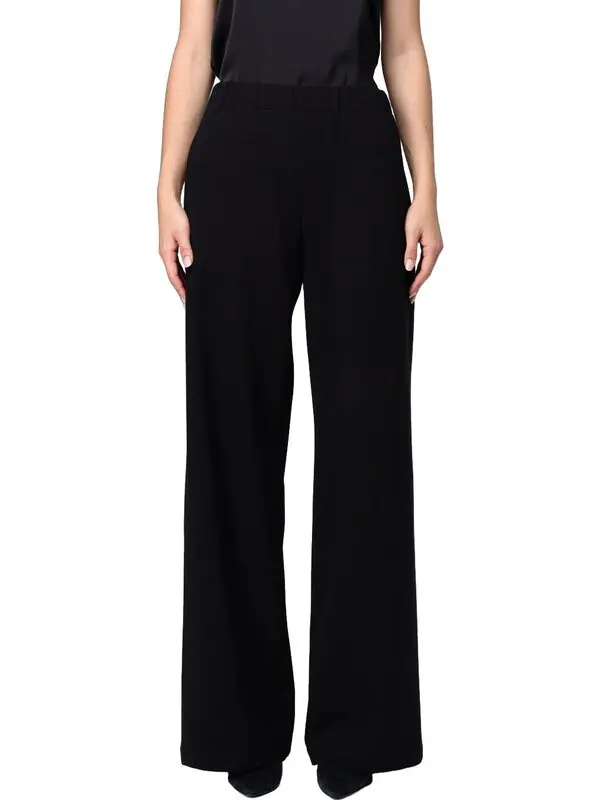 Liviana Conti Wide Leg Trousers - Black