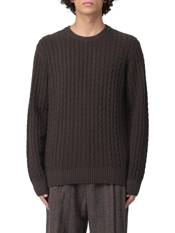 BROOKSFIELD Crew Neck Pullover - Ebony