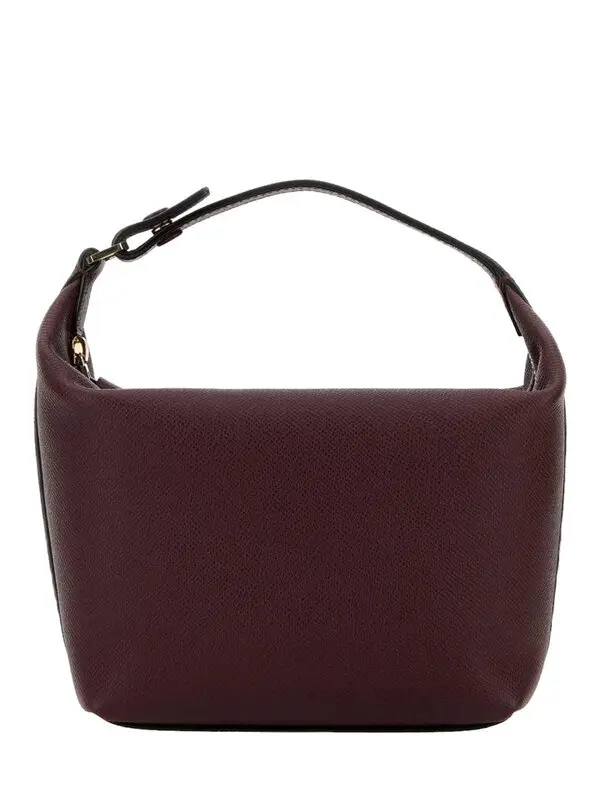 VALEXTRA Mini Bag - Burgundy