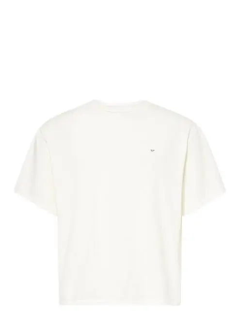 GALLERY DEPT. Micro Logo Cotton-jersey T-shirt - Lt Archival White