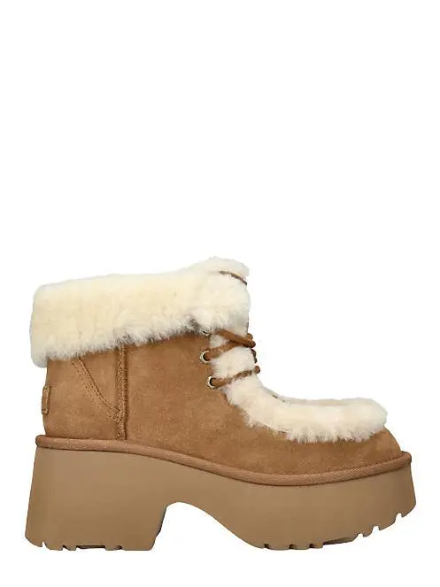 UGG Esmee Suede Ankle Boots - Tan