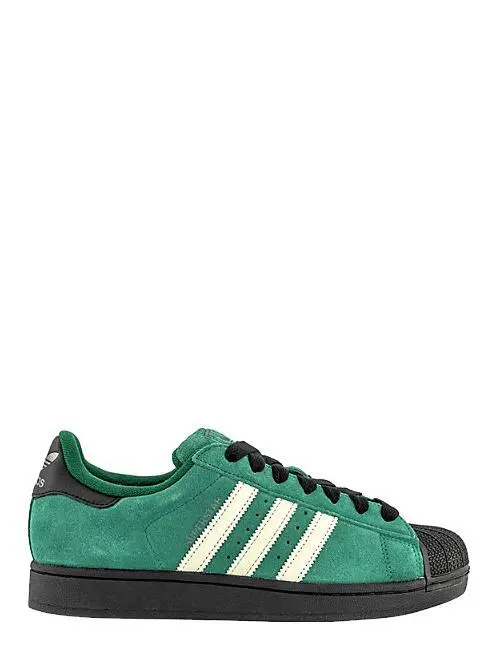 Adidas Superstar Ii Suede Trainers - Collegiate Green Cream W