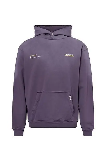 REPRESENT Patron The Club Relaxed-fit Hoodie - Plum