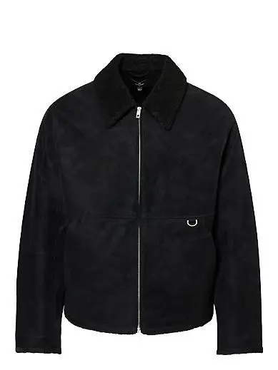 REPRESENT Regular-fit Woven Jacket - Jet Black