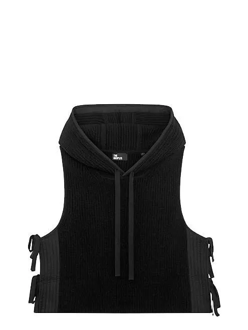 The Kooples Regular-fit Wool Hoody - Black