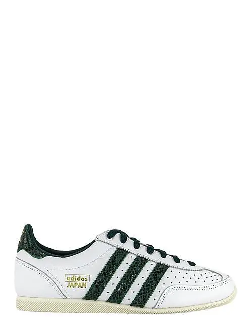 Adidas Japan Leather Trainers - Snake White Collegiate G