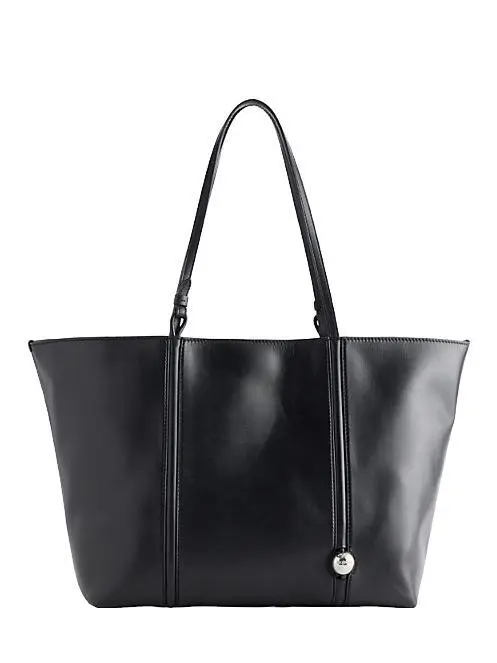 Jacquemus Leather Tote Bag - Black