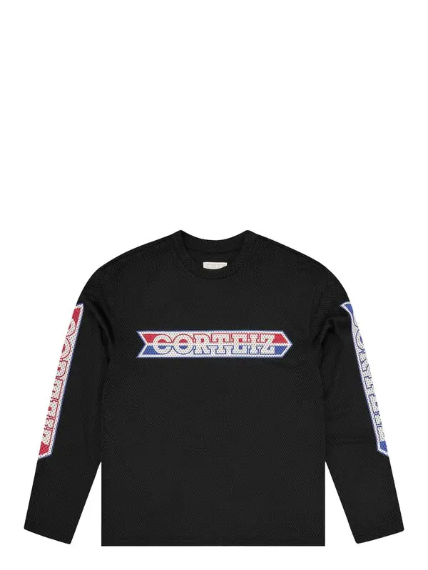 CORTEIZ Race Mesh Long-sleeve Jersey - Black