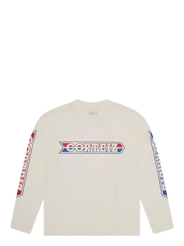CORTEIZ Race Mesh Long-sleeve Jersey - White