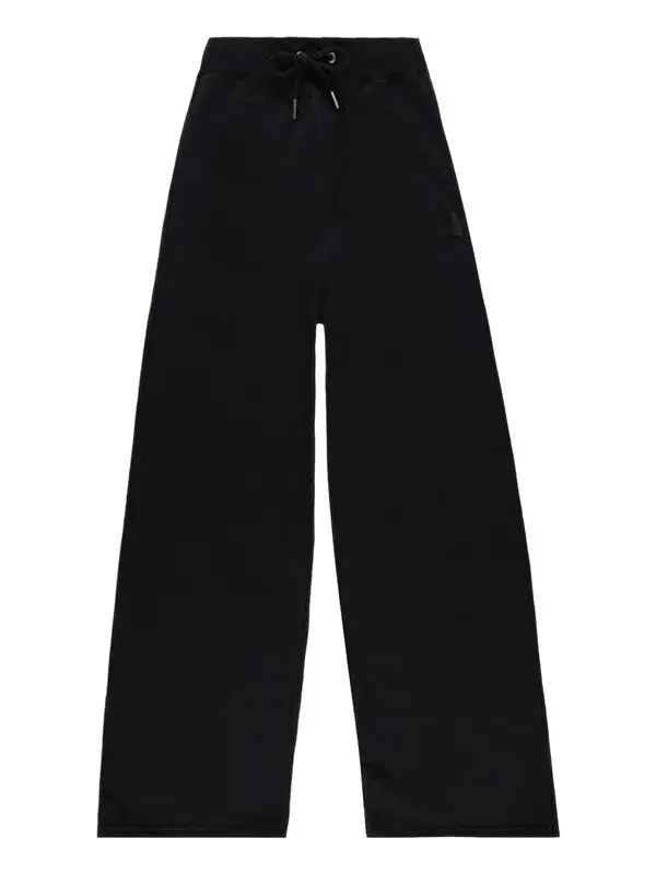 JORDAN French Terry Open-hem Pants - Black