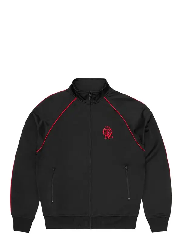 CORTEIZ 3 Star Crest Track Jacket - Black