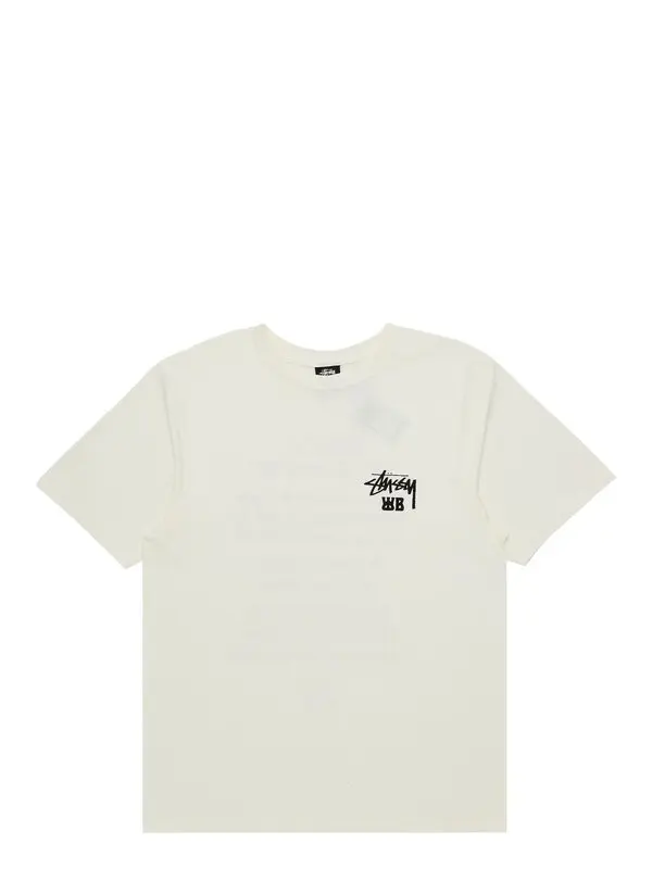 StÜssy X Wales Bonner Ocean Song Tee - Cream