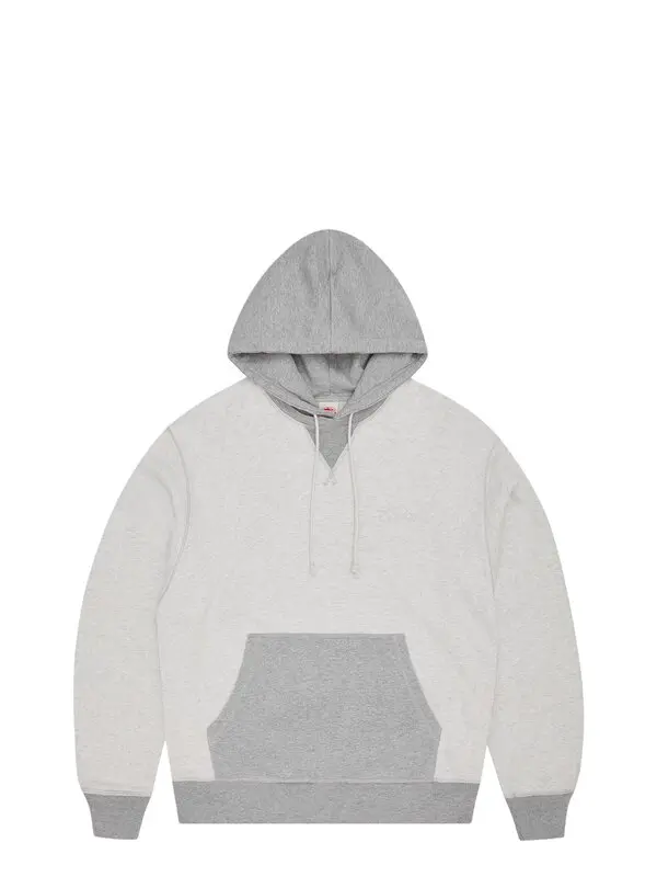 CORTEIZ Contrast Panel Hoodie - Grey