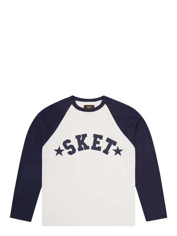 CORTEIZ Sket Raglan Long-sleeve - Blue