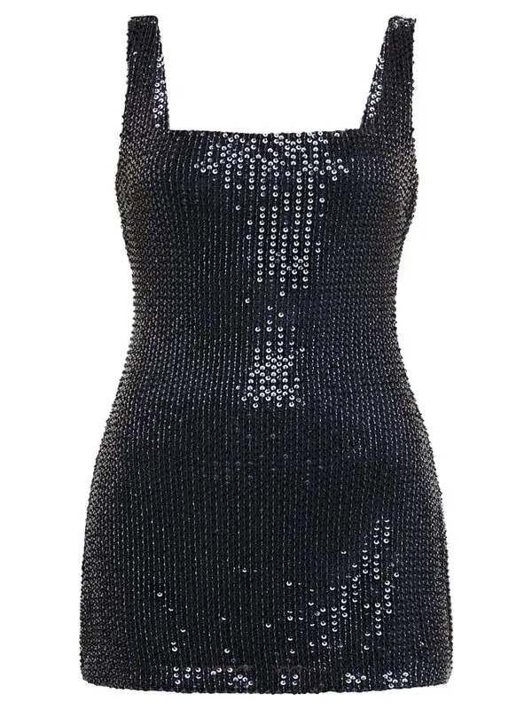 Ramy Brook Andrea Sequined Mini Dress - Blue
