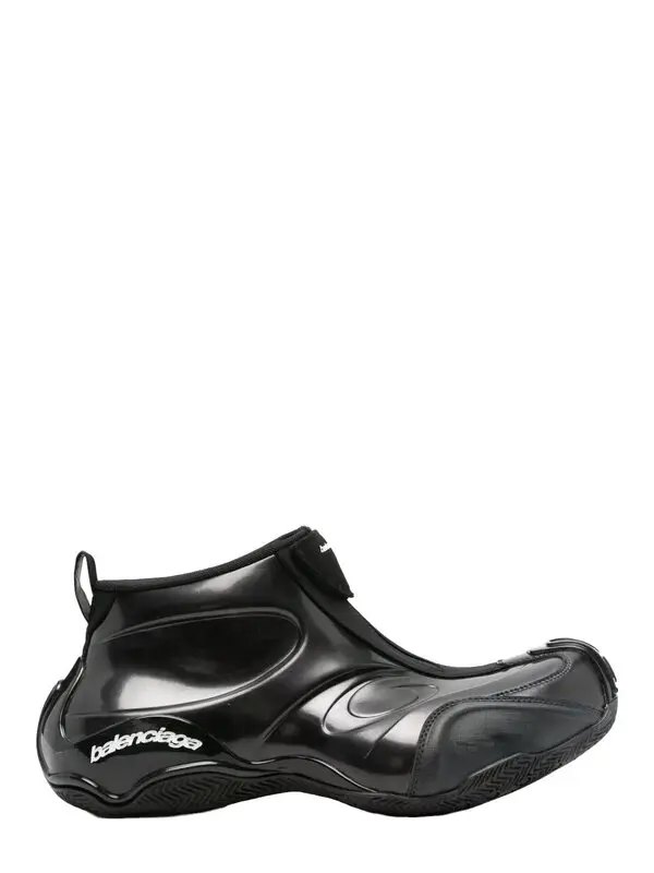 Balenciaga Basketball Zipper Sneakers - Black