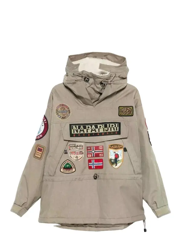 NAPAPIJRI Skidoo 1990 Hooded Jacket - Neutrals