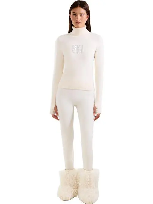 Rudsak Novie Knit Turtleneck Pullover - White