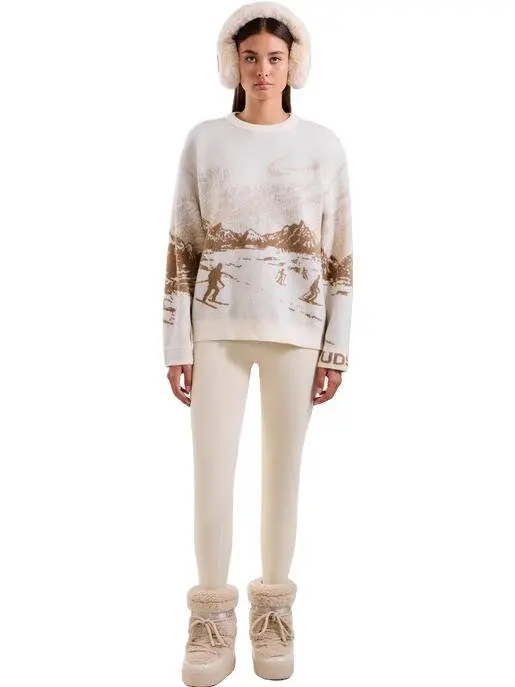 Rudsak Izzy Knit Crewneck Sweater - Natural