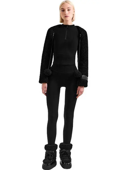 Rudsak Faux Shearling Bolero - Black