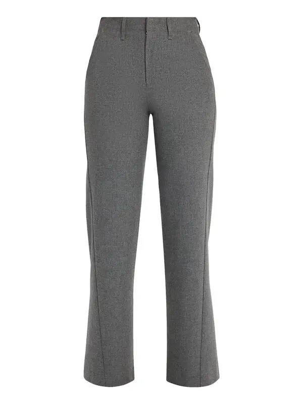 Rag & Bone Shea Tailored Bootcut Pants - Grey