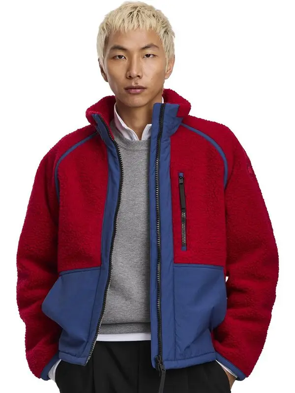 Canada Goose Westport Fleece Jacket - Carmine Red/oxford Navy