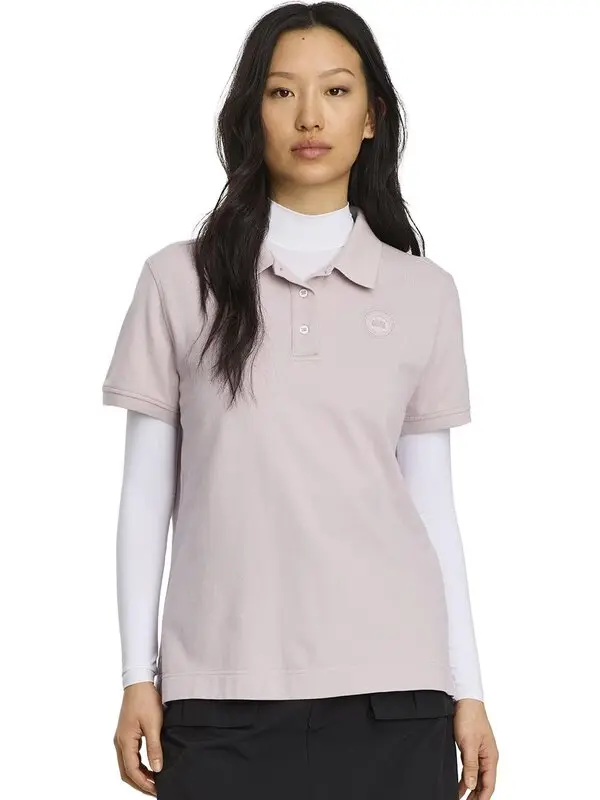 Canada Goose Almira Collared Polo - Lucent Rose