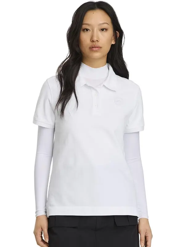 Canada Goose Almira Collared Polo - White