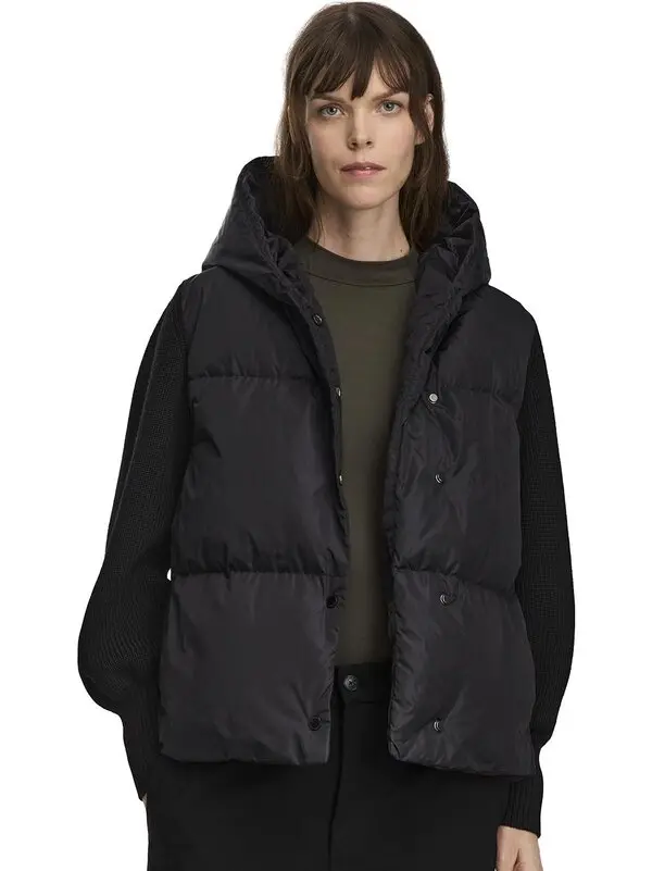 Canada Goose Hybridge® Astoria Knit Hoodie - Black