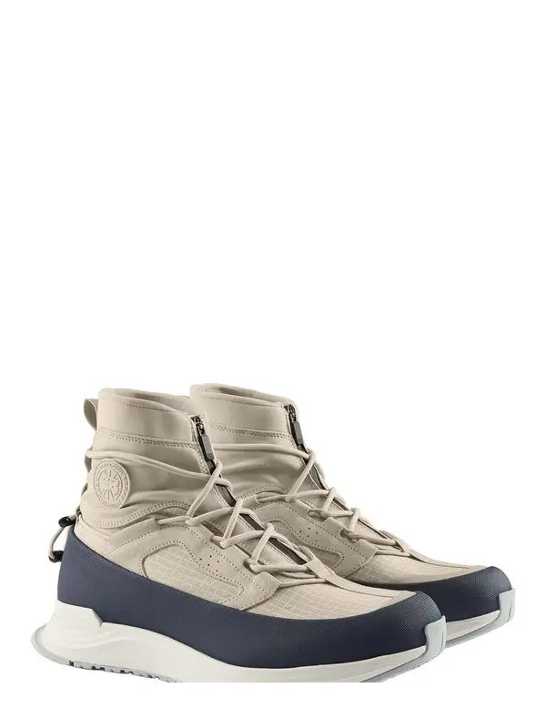 Canada Goose Glacier Trail High-top Sneakers - Tan/atlantic Navy