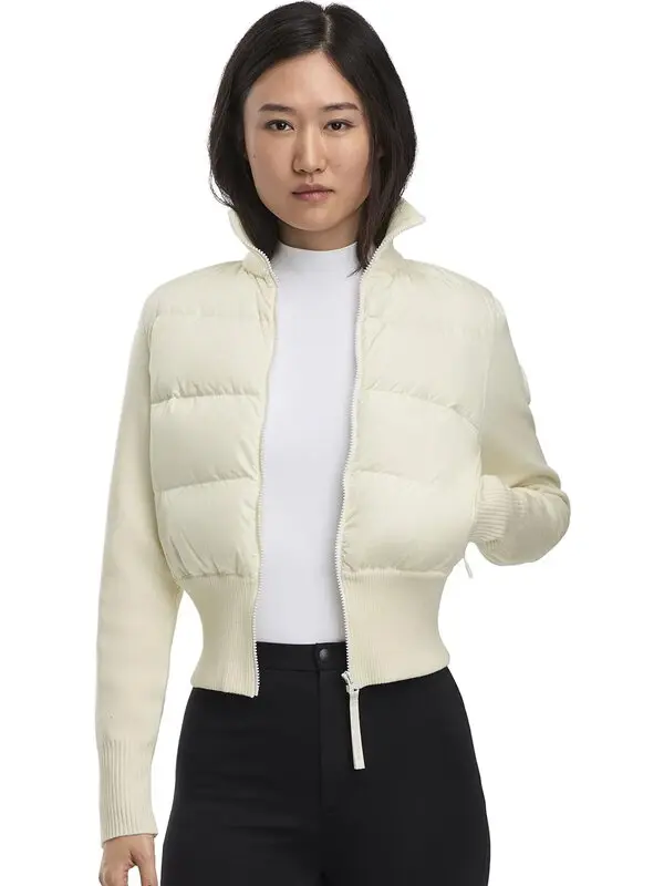 Canada Goose Hybridge® Wide Quilt Knit Jacket - Cottongrass