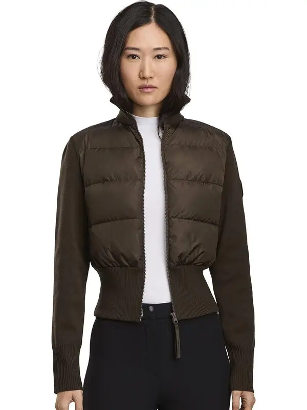 Canada Goose Hybridge® Wide Quilt Knit Jacket - Terra