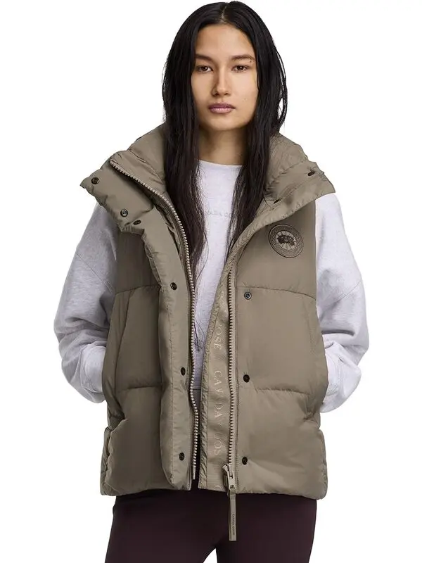 Canada Goose Junction Puffer Vest - Taupe Grey