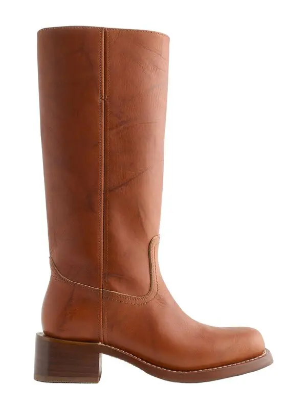 Madewell Frye Campus Tall Boots - Saddle