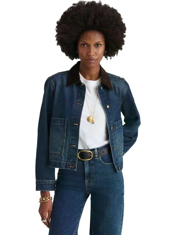 Madewell X Kaihara Denim Chore Jacket - Enright Wash