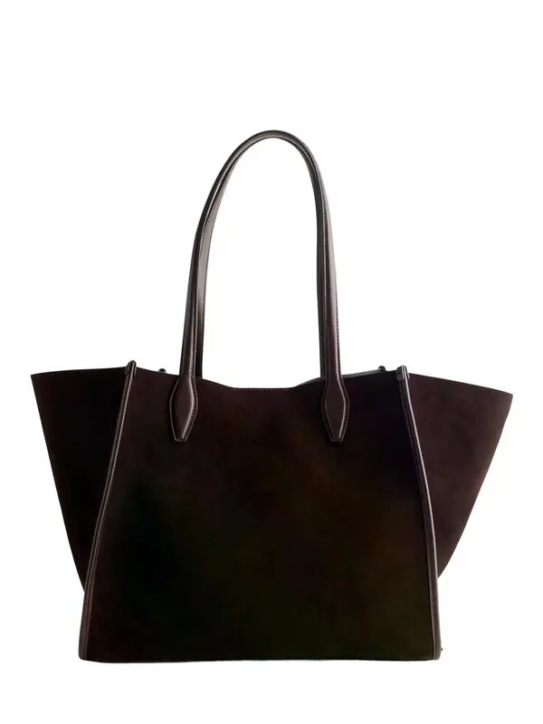 Madewell The Lexington Oversized Tote - Dark Carob