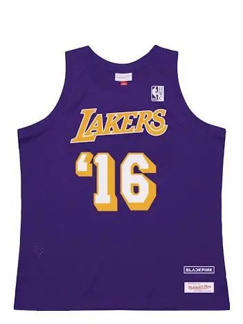 Mitchell & Ness X Blackpink Los Angeles Lakers Jersey - Purple