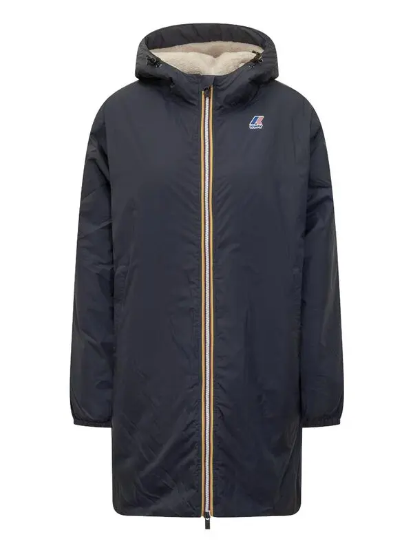 K-WAY Le Vrai 4.0 Eiffel Parka - Blue