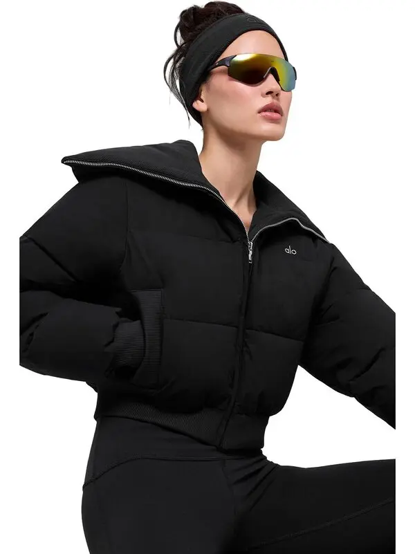 Alo Yoga Captivate Puffer Jacket - Black