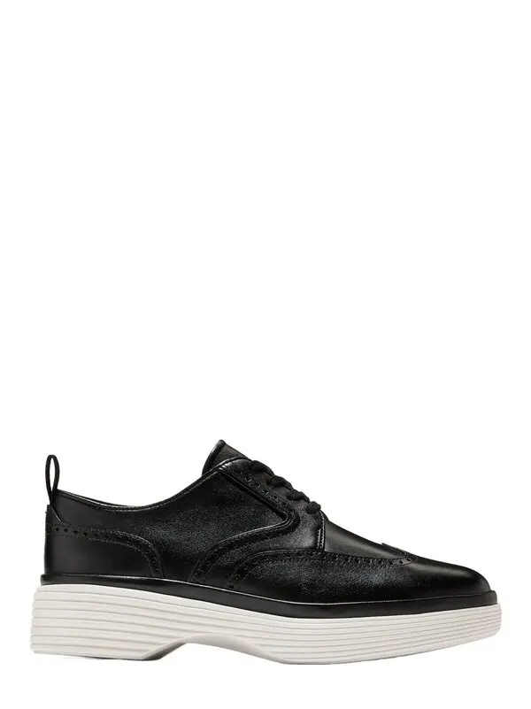 Cole Haan Riginalgrand City Platform Wingtip Oxfords - Black