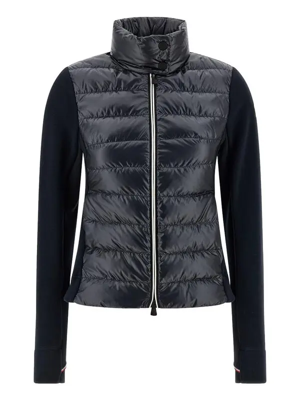 Moncler Padded Vest Sweatshirt - Blue