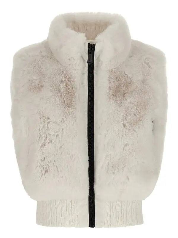 Goldbergh Dahlia Reversible Vest - White