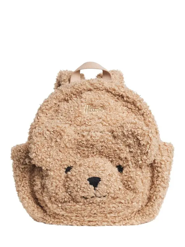 Harrods Teddy Backpack - Brown