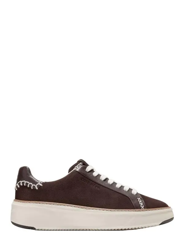 Cole Haan Grandprø Topspin Sneakers - Dark Chocolate-ivory