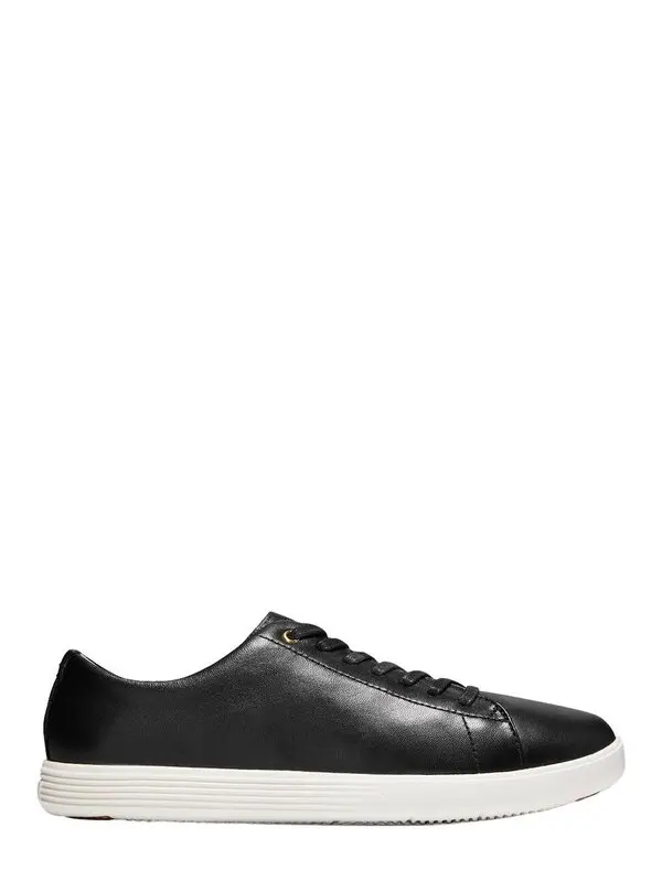 Cole Haan Grand Crosscourt Sneakers - Black Leather-white