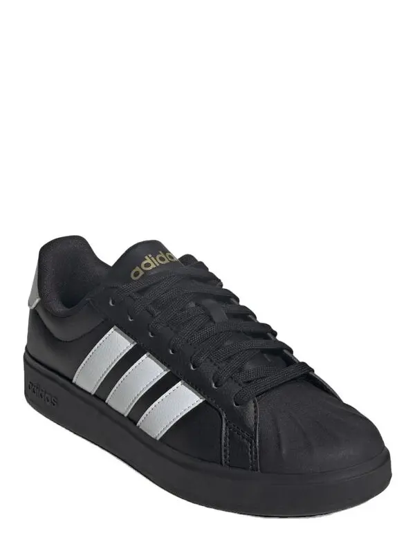 Adidas Street Talk Sneakers - Core Black / Cloud White / Gold Metallic