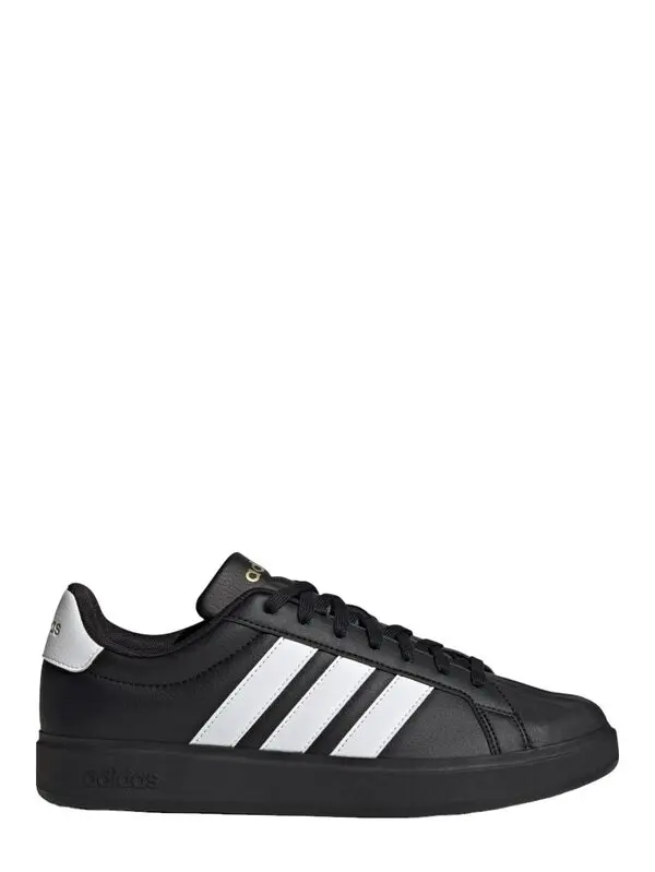 Adidas Streettalk Shoes - Core Black / Cloud White / Matte Gold