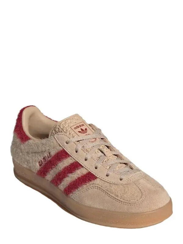Adidas Gazelle Indoor Sneakers - Magic Beige / Team Victory Red / Gum